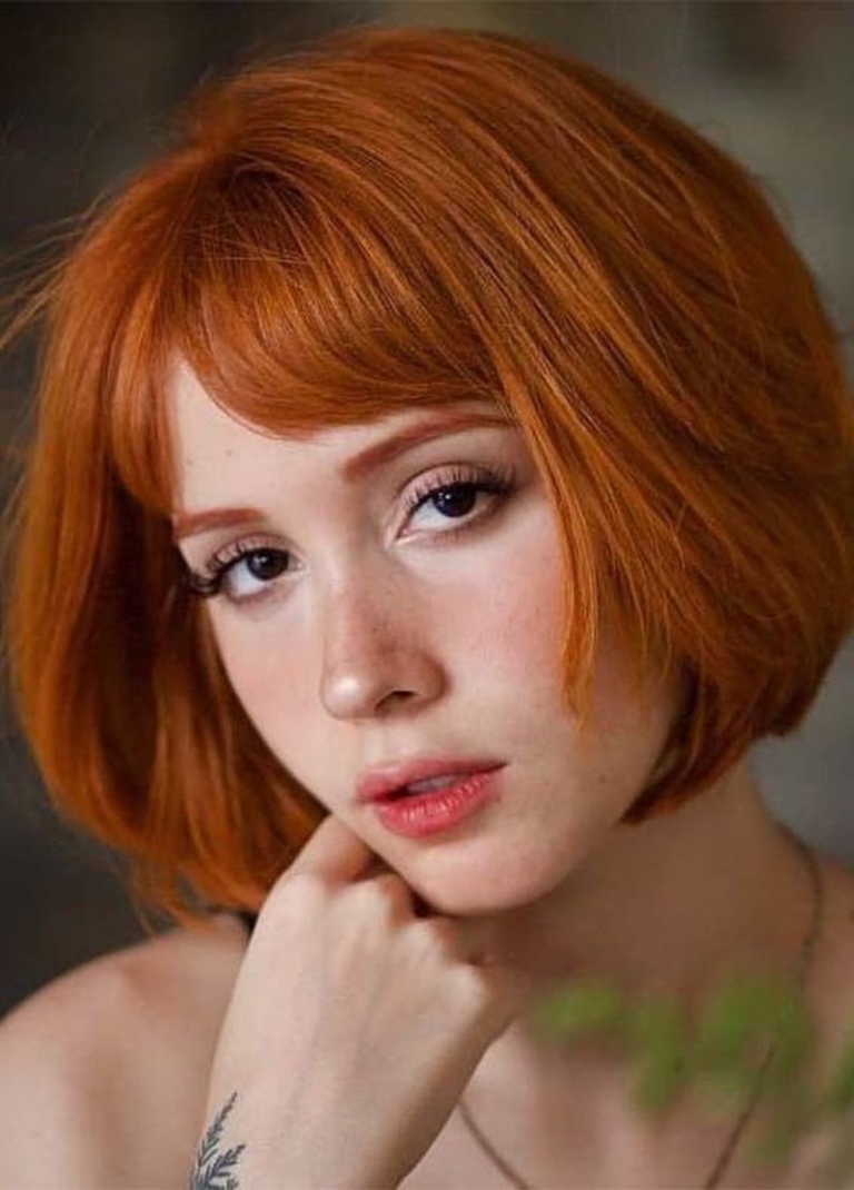 Capelli rosso rame dorato che sarà di moda nel 2022 - Archzine.it