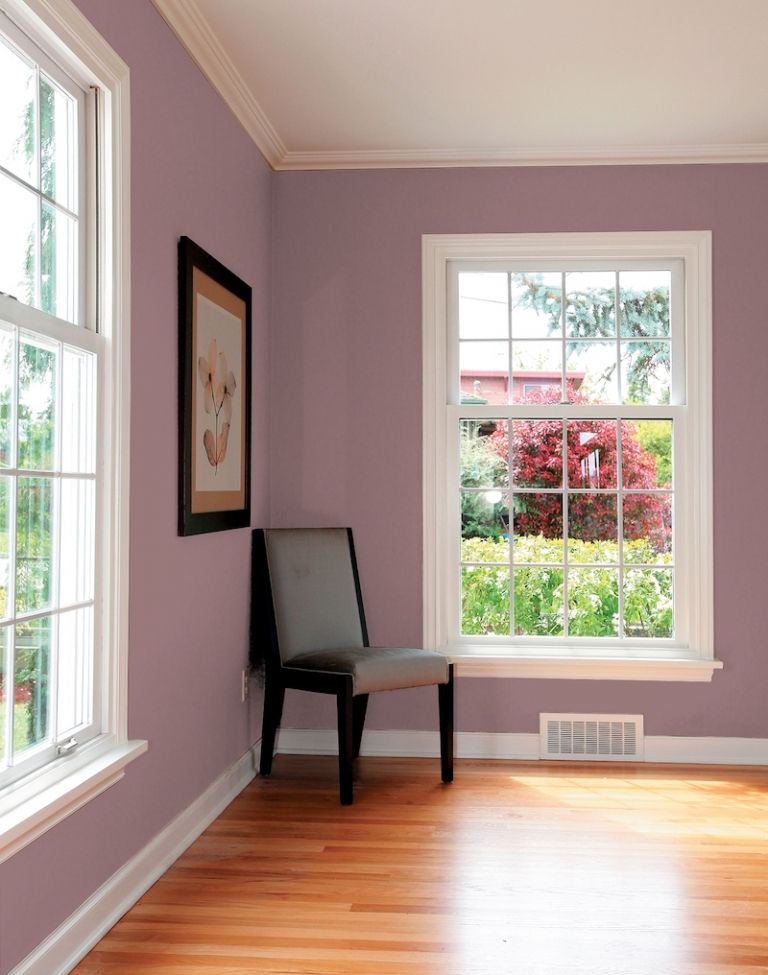 Color malva da utilizzare senza timore nell'interior - Archzine.it