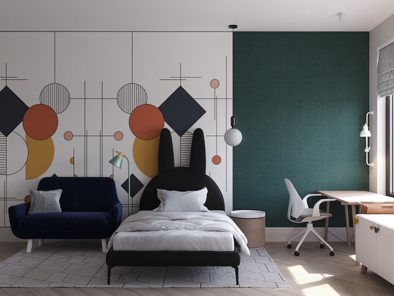 Colori per camerette da ragazzi in stile moderno - Archzine.it