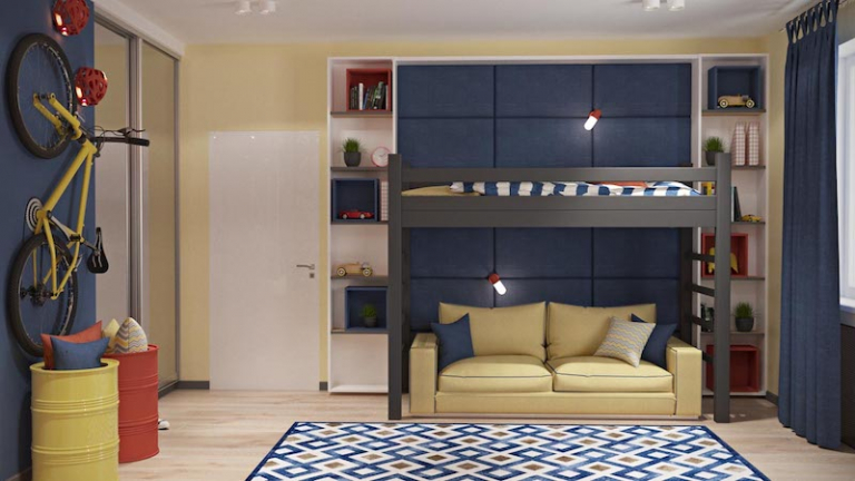 Colori per camerette da ragazzi in stile moderno - Archzine.it