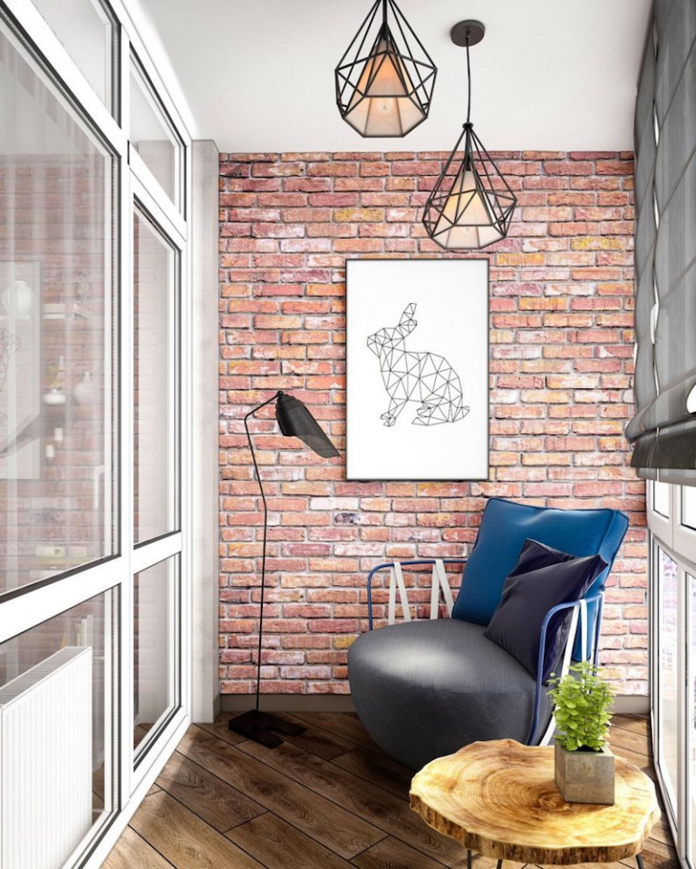 Arredare balcone piccolo e stretto confortevole - Archzine.it