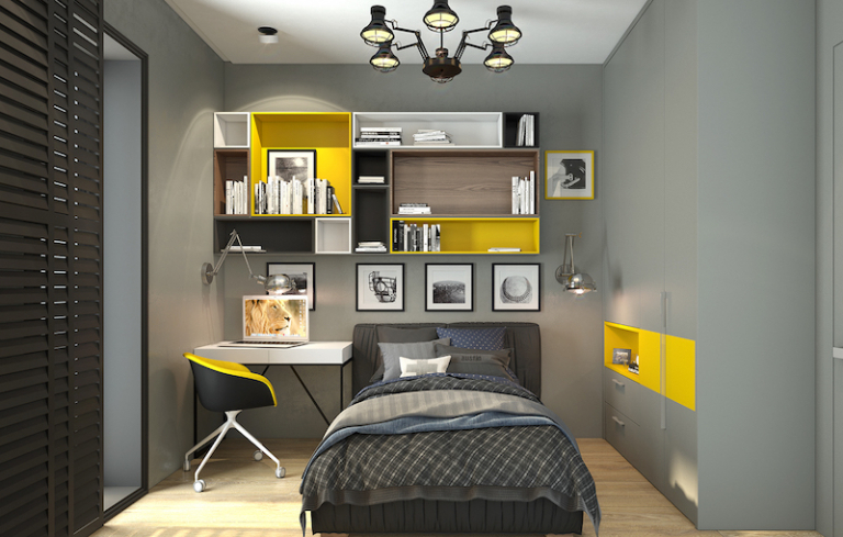 Colori per camerette da ragazzi in stile moderno - Archzine.it