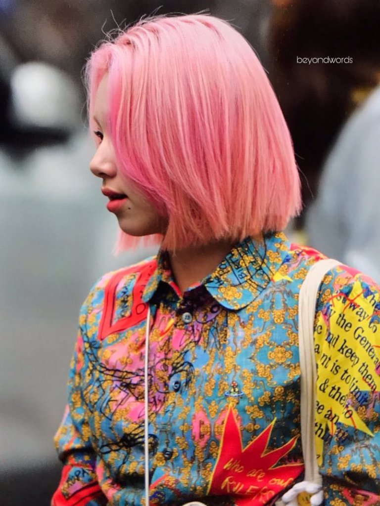 Capelli rosa pastello per un look giovanile - Archzine.it
